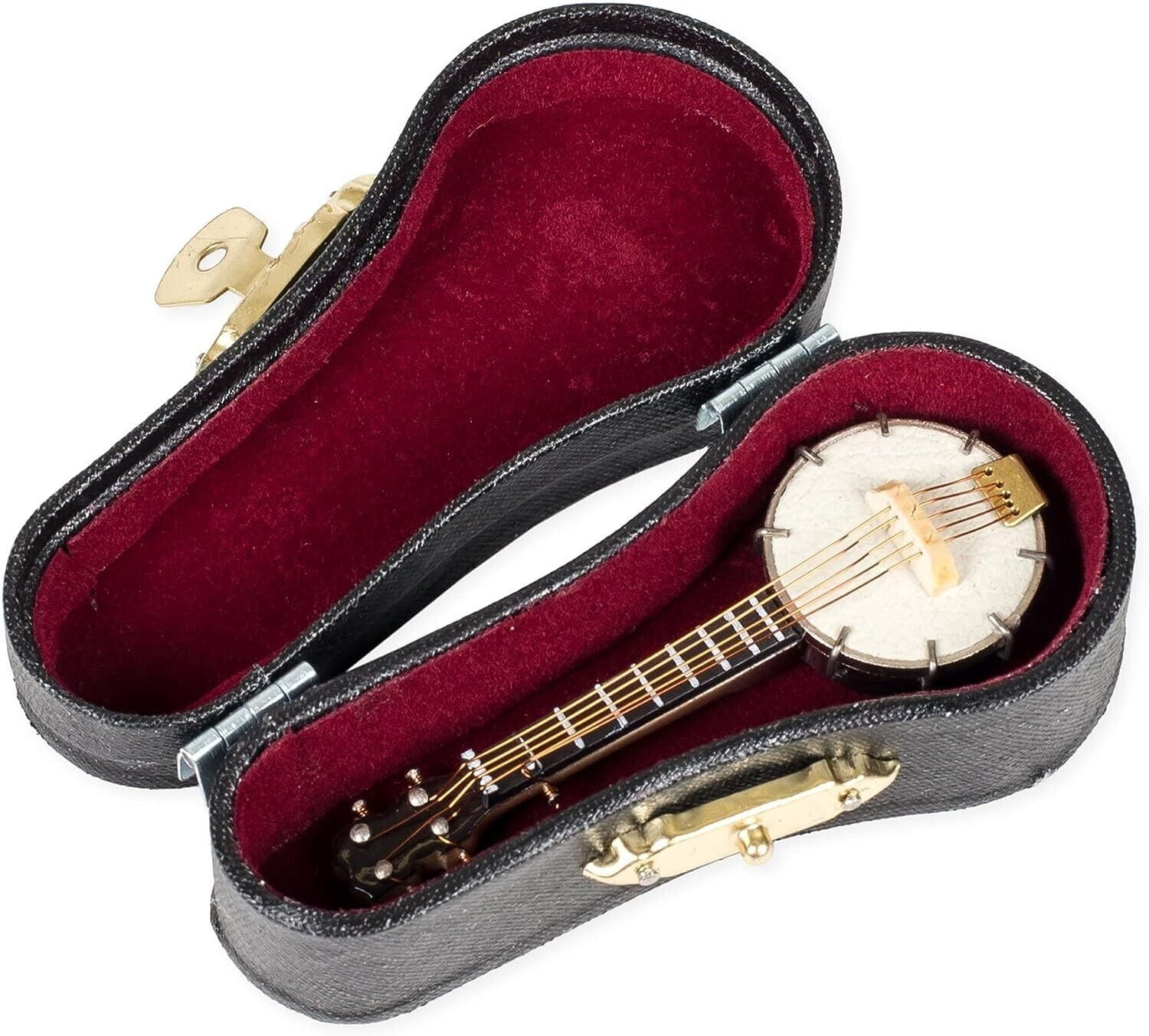 Realistic BANJO Miniature Musical Instrument Figurine, by Broadway ...