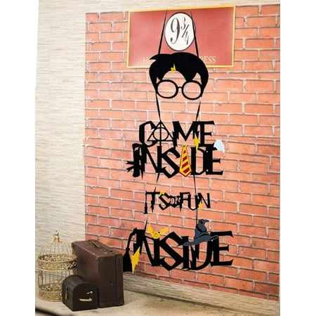 Wizard Birthday Party Supplies Wizard Door Sign Wizard School Inspired ...