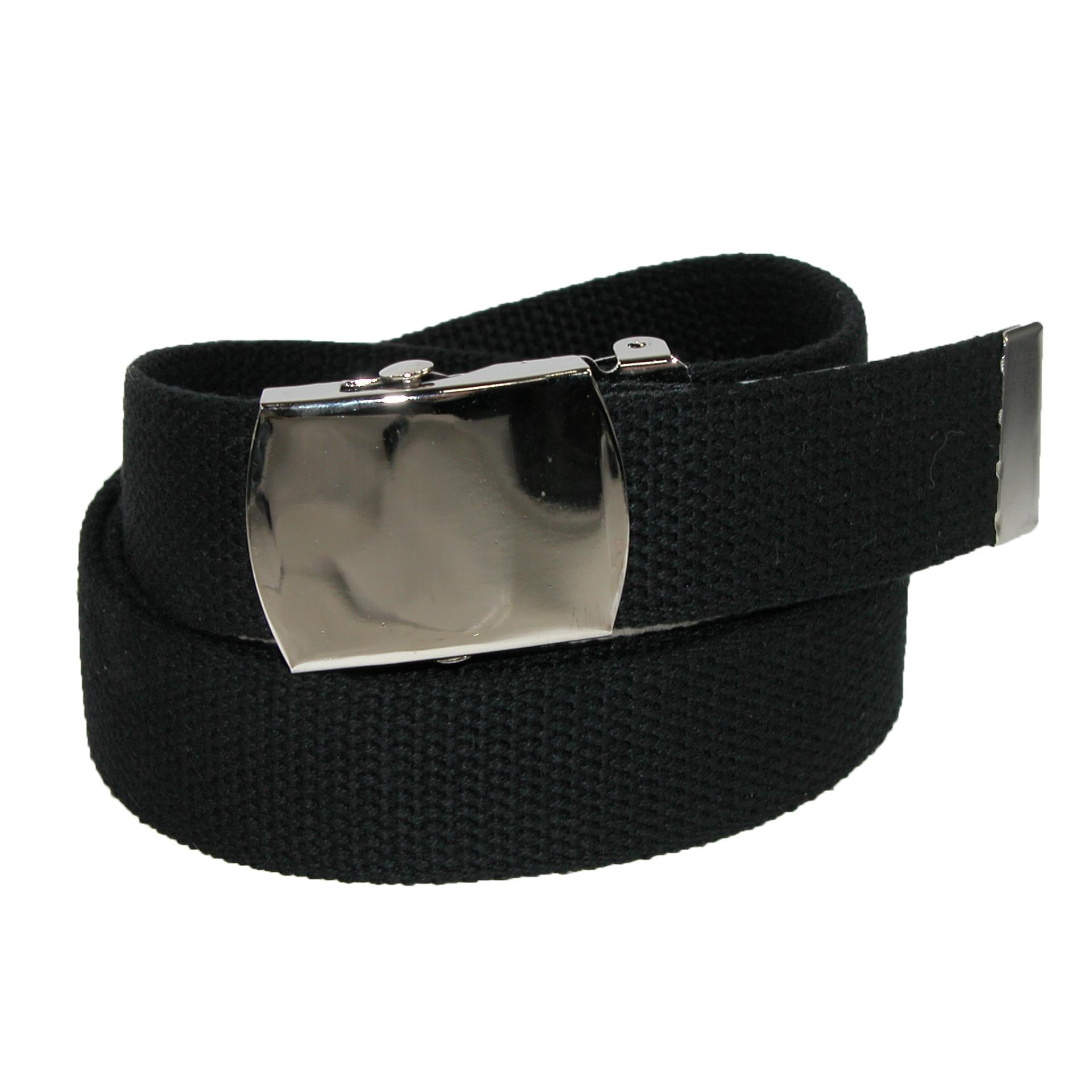 Click here for Ctm Cotton Adjustable Belt With Nickel Buckle prices