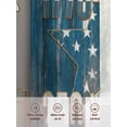 250 Year American Anniversary Sheer Curtains for Living Room Bedroom ...