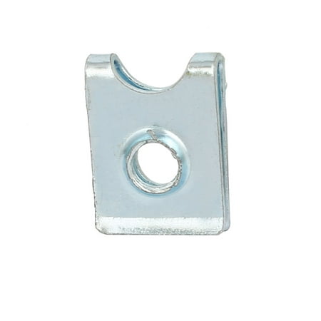 Fit M5 Screw 65Mn Spring Steel U Clip Nut Silver Tone 18mm x 13mm 10pcs ...