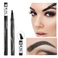 keusn four-headed eyebrow pencil, waterproof and non-fading black brown ... keusn four-headed eyebrow pencil, waterproof and non-fading black brown ...