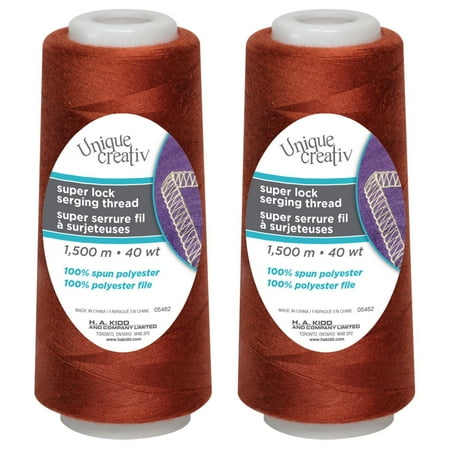 Unique Creativ 2 Pack 1500m Serging Thread - Walmart.ca