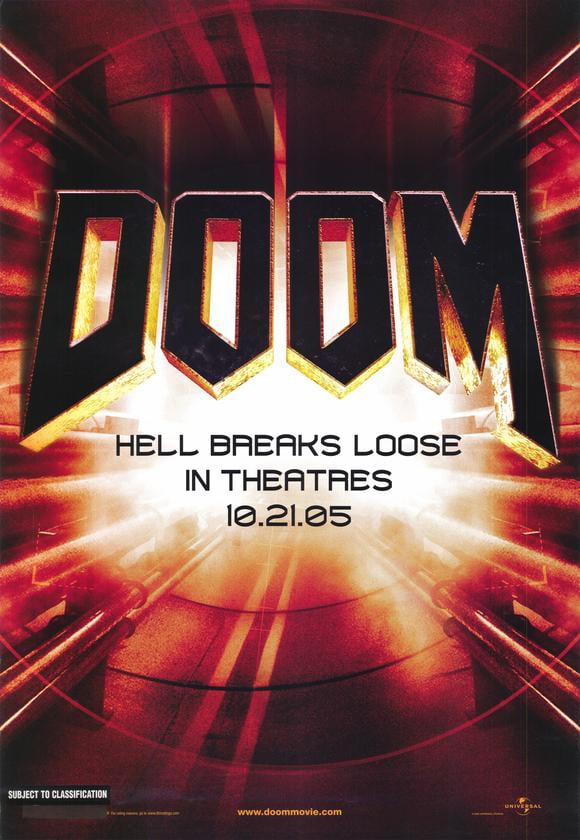 Doom - movie POSTER (Style B) (11" x 17") (2005) - Walmart.com