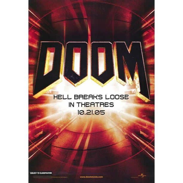 Doom - movie POSTER (Style B) (11" x 17") (2005) - Walmart.com