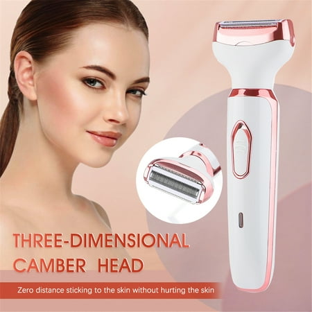 4 in 1 Women Electric Razor Cordless Hair Removal Ladies Shaver ...