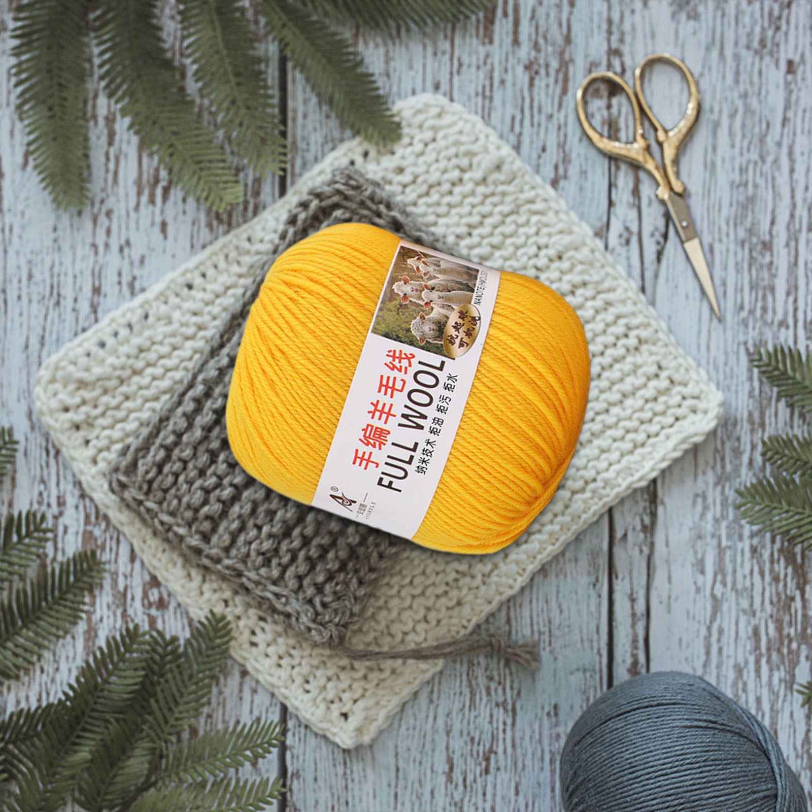 Click here for Jgf877 Mercerized Super Soft Wool Yarn Medium Thic... prices