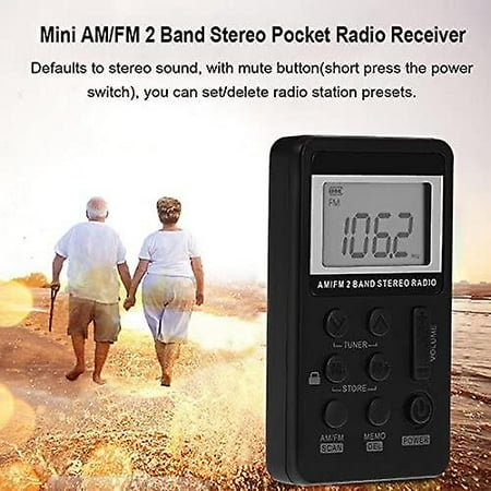 Portable Radio Mini Radio Pocket Am Fm Personal Radio | Walmart Canada