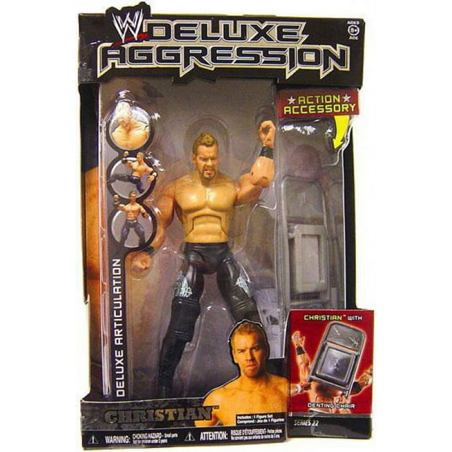 WWE Wrestling Deluxe Aggression Series 22 Christian Action Figure ...