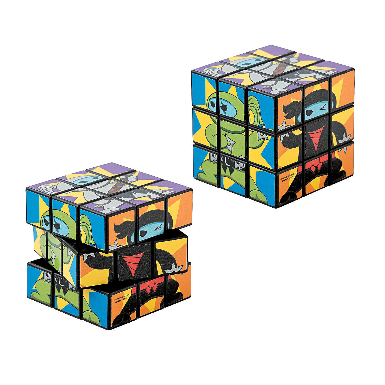 Ninja Mini Magic Cubes - Party Favors - 12 Pieces - Walmart.com