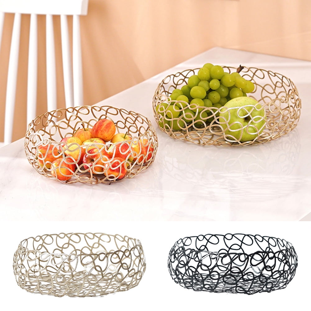 SPRING PARK Fruit Basket For Kitchen, Modern Fruit and Vegetable Bread ...