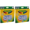 Crayola Crayola Wash Broad Line Marker, Pack of 40 - Walmart.com