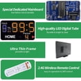 Portable Basketball Scoreboard with Shot Clock & Timer, Electronic ...