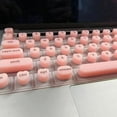 Keycap Extender for Long Nails - Heart-Shaped Raised Silicone Keyboard ...