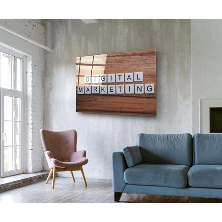HelloGlass Digital Marketing Wall Art Corporate Office Decor Idea Small ...