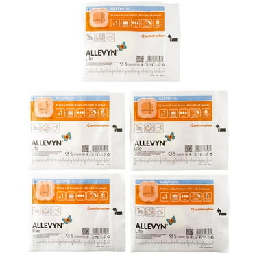 Smith and Nephew 66801068 Allevyn Life Border Dressing 5 1/16" X 5 1/16 ...