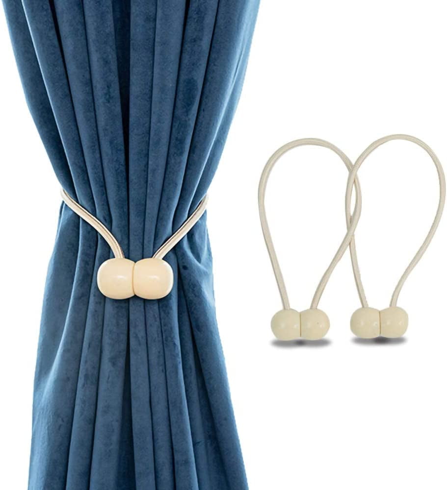 Magnetic Curtain Rope Tiebacks, Classic European Window Curtain Holders ...