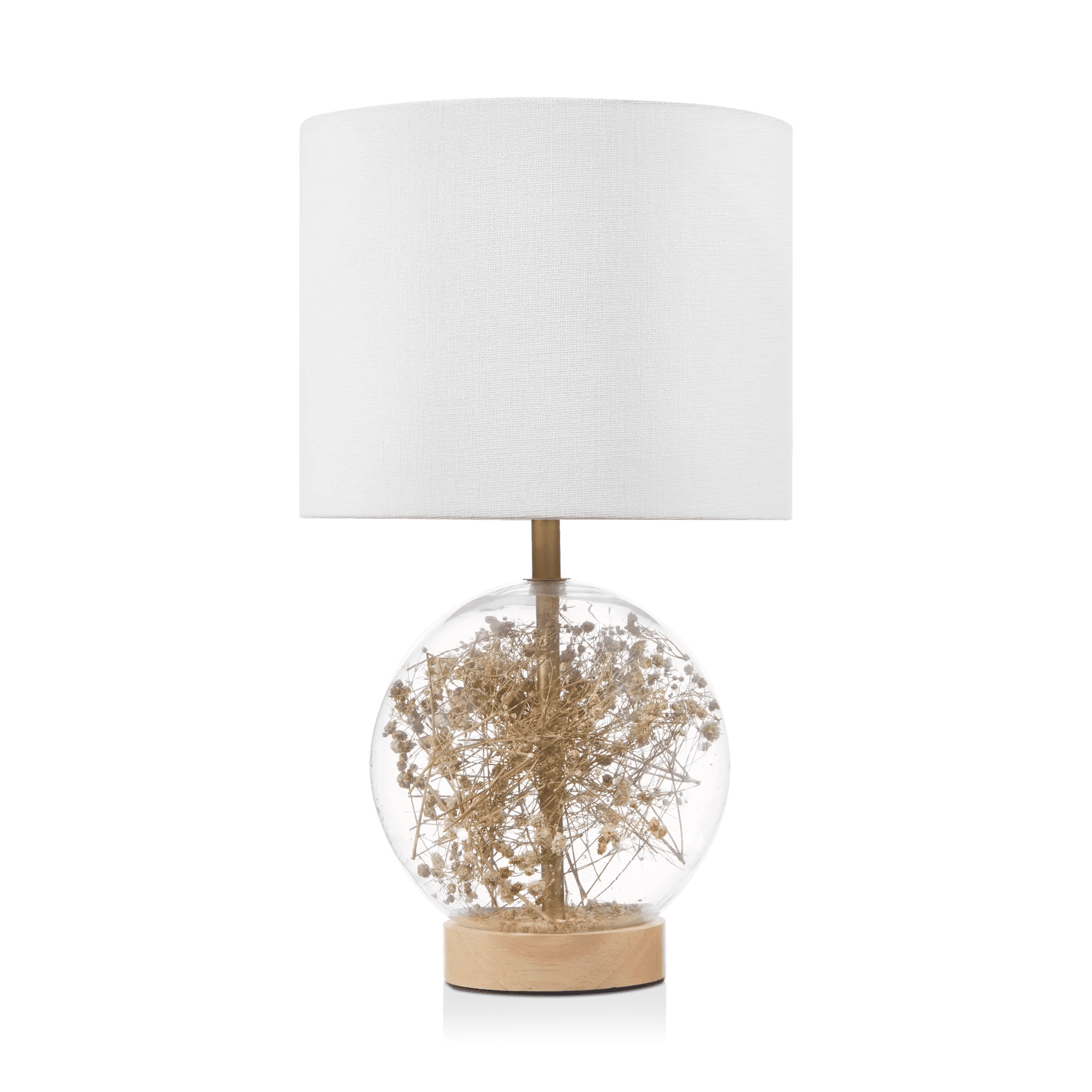Click here for Bouclair Natural Dried Flowers Table Lamp 5.51 In;... prices