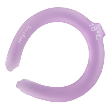 Neck Cooling Tube Summer Hands Free Reusable Wearable Chill Freeze Cold ...