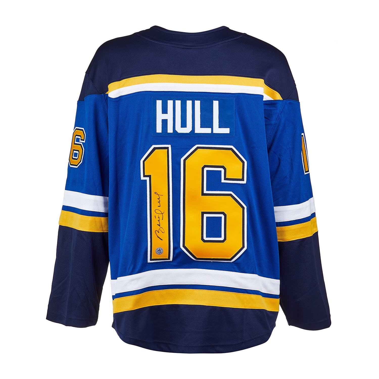 Click here for Aj Sports Brett Hull Autographed St Louis Hockey F... prices