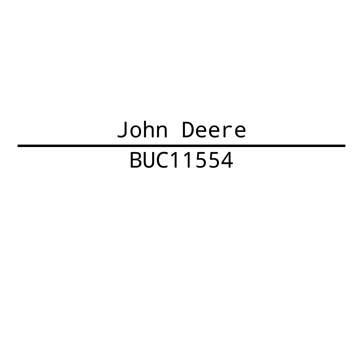 John Deere BUC11554 Mower Deck Z315E Z320M Z320R ZTrak Mowers - Walmart.com