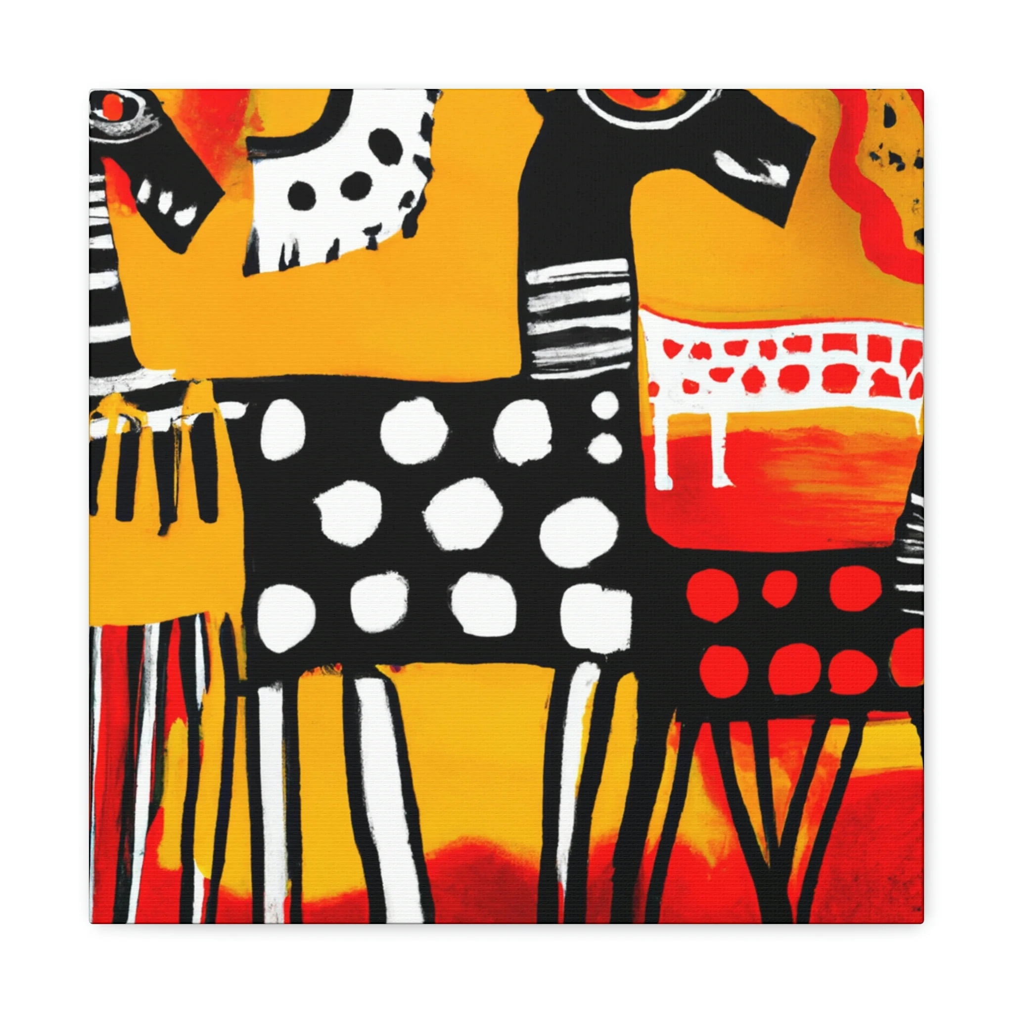 Hyena Dance Celebration - Canvas - Walmart.com