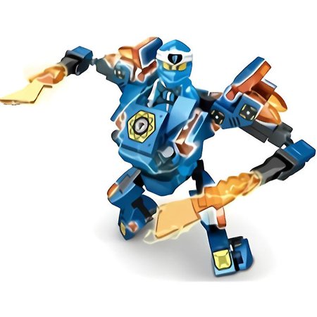 4 Types In 1 Ninja Dragon Assembly Warrior Robot Model Figures Building ...