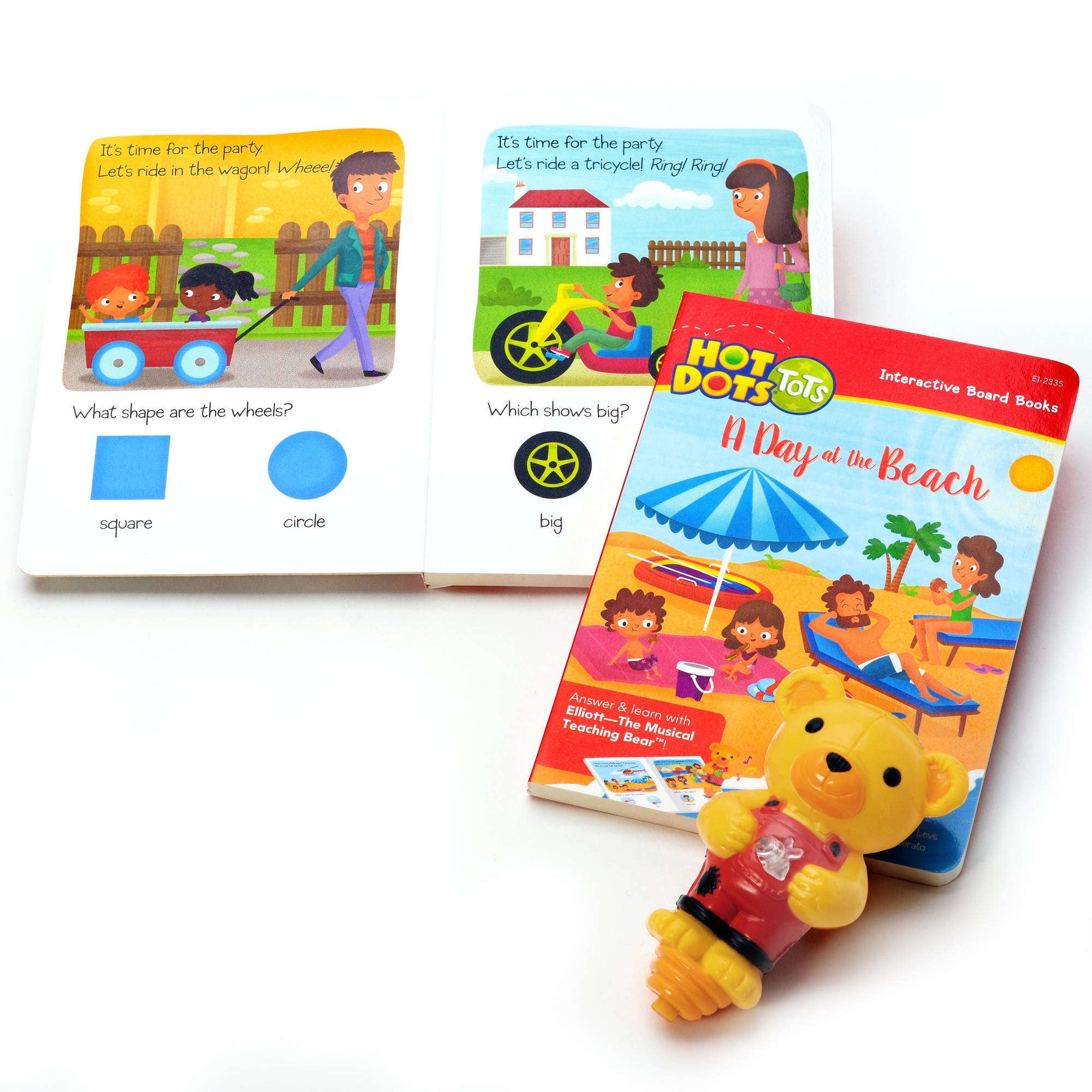 Educational Insights Hot Dots Tots All About Vehicles Interactive Board ...