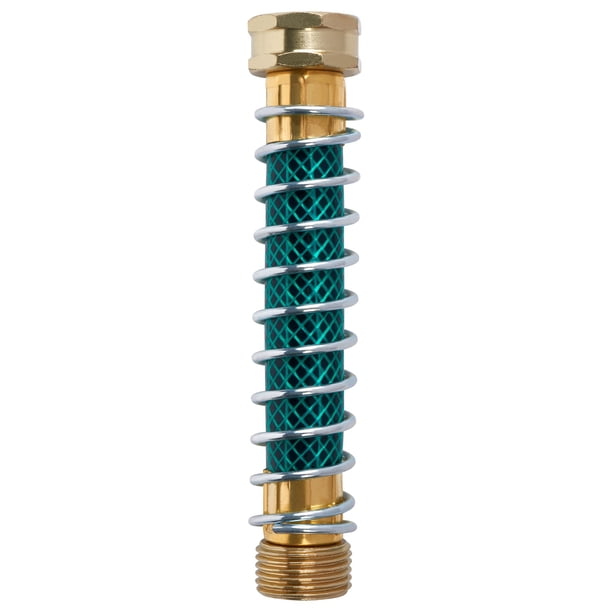 Garden Hose Extender with Spring Guard Hose Connector Flexible Water ...