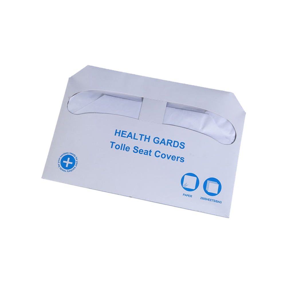 250 Sheets White Flushable Toilet Mat Water Disposable Soluble Toilet ...