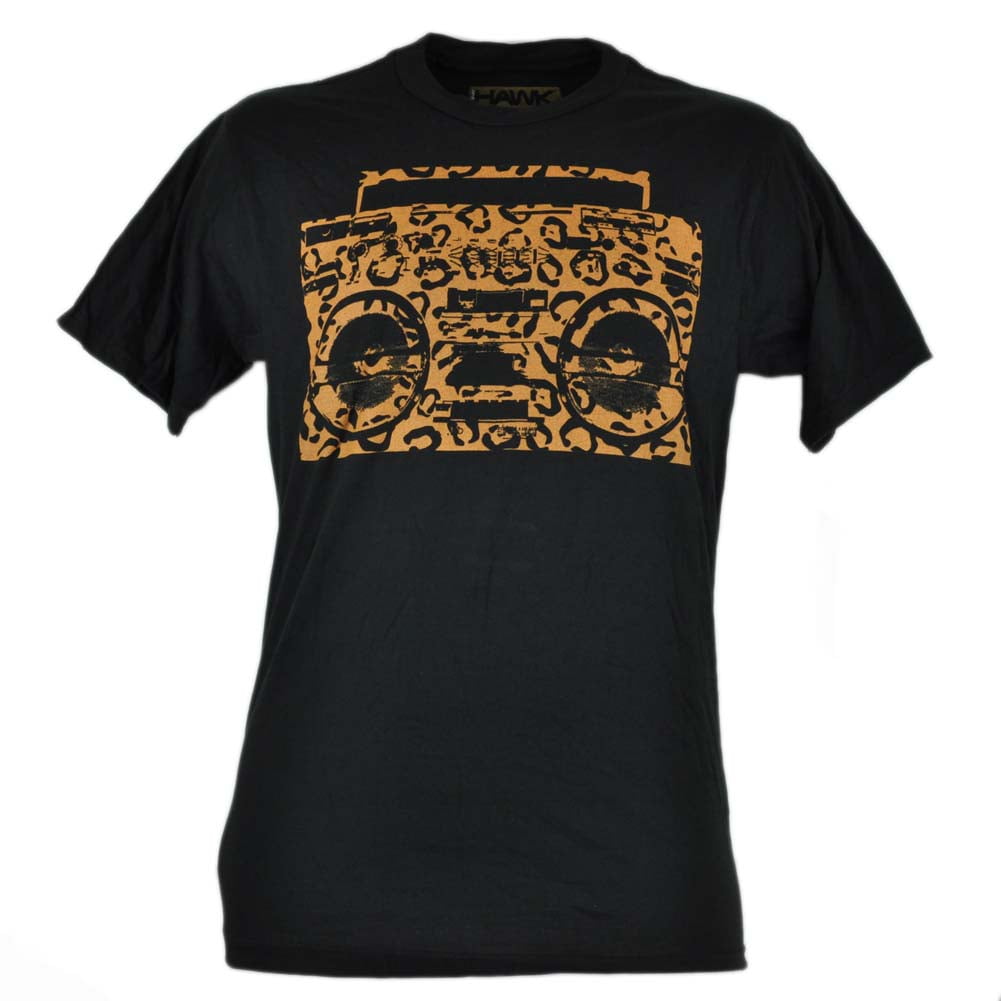 Tony Hawk Clothing Brand Cheetah Radio Young Men Graphic Tee Tshirt Blk ...