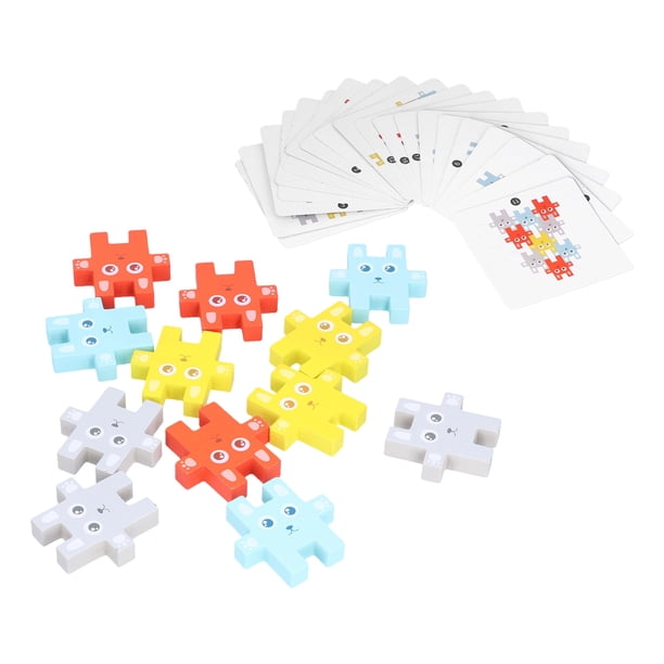 Rabbits Stacking Blocks,12 Pcs Balancing Block Balance Puzzle Game ...
