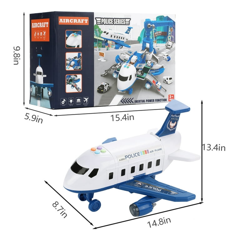 Foam Airplane Olympe Cardboard Airplane Playhouse - DIY Coloring ...