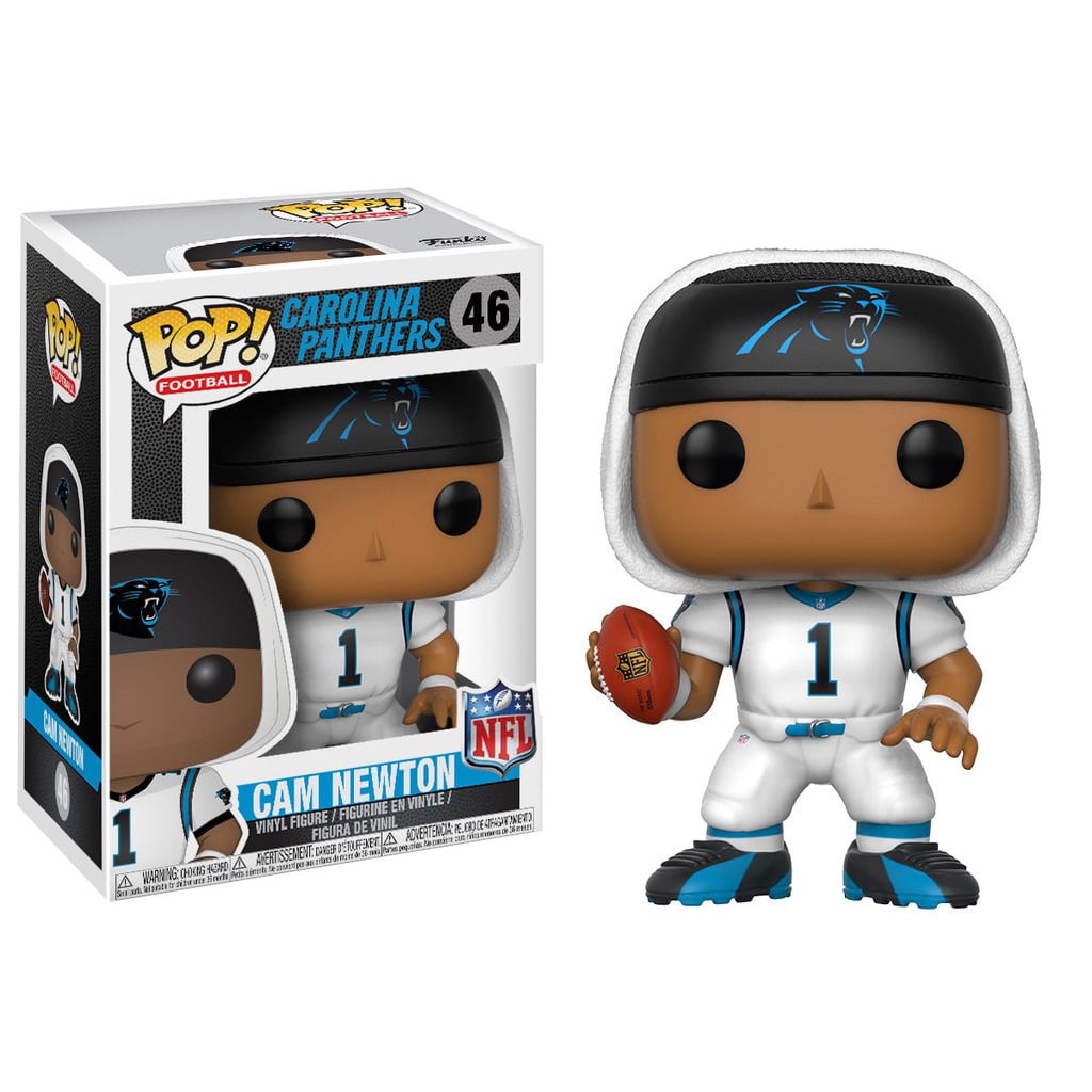 Funko POP! NFL: Cam Newton (Panthers White) - Walmart.com
