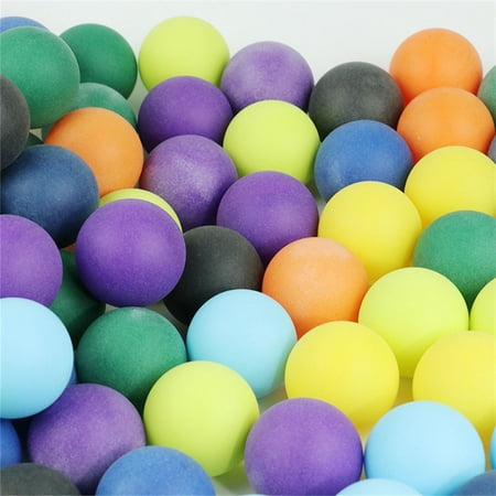 100Pcs 40mm 2.4g Colored Ping Pong Balls Entertainment Table Tennis ...