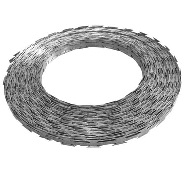 vidaXL Razor Wire Nato Helical Wire Fence Concertina Wire Galvanized ...