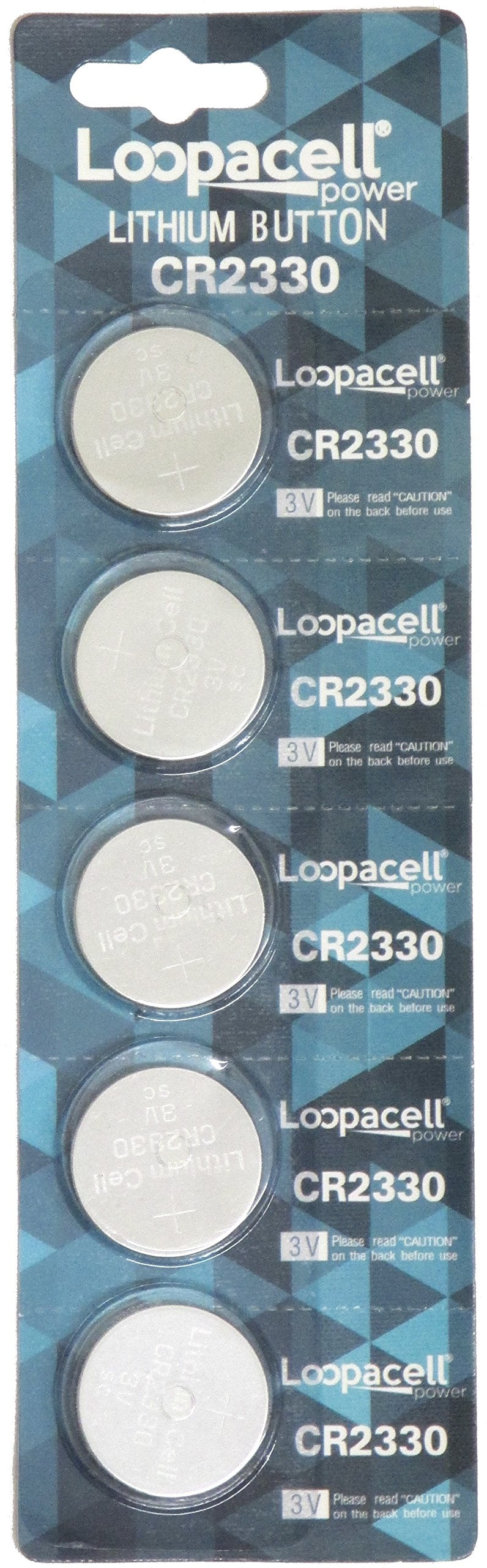 Loopacell 2330 CR2330 3V Lithium Battery x 5 Batteries - Walmart.com