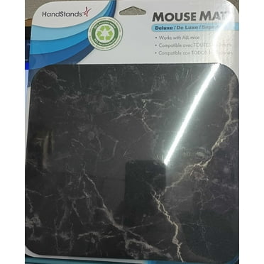 Under-Desk Mouse Platform with cable clip / 360° swivel (Black ...