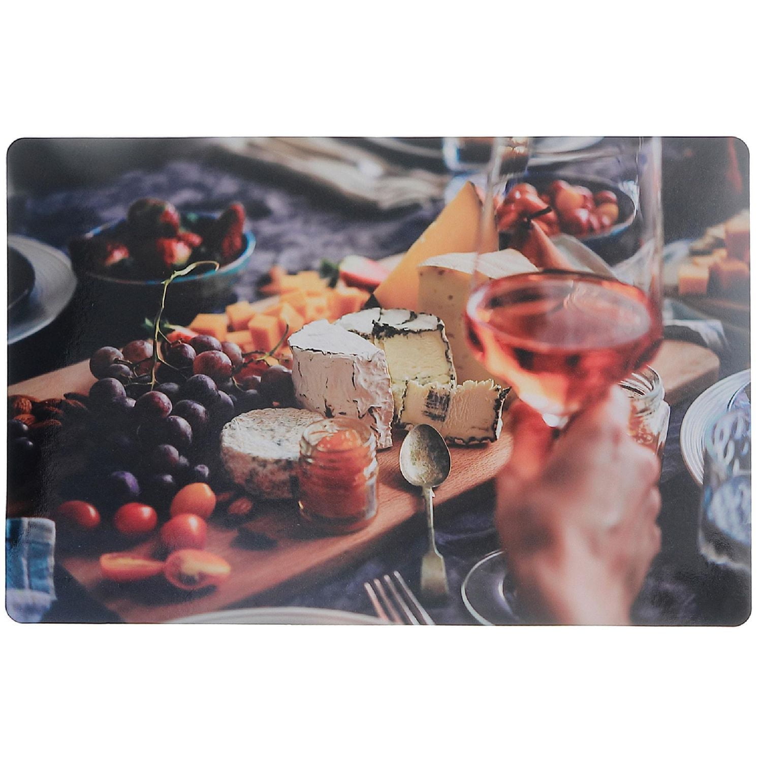 Click here for Ih Casadécor Plastic Placemat Cheeseboard 12 X 18... prices