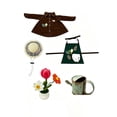 23 Inch Porch Goose Outfit Set Fabric Garden Patio Decoration Seasonal ...