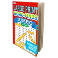 Set Of 4 Large Print Word Find Puzzle Books For Adults Seniors Jumbo