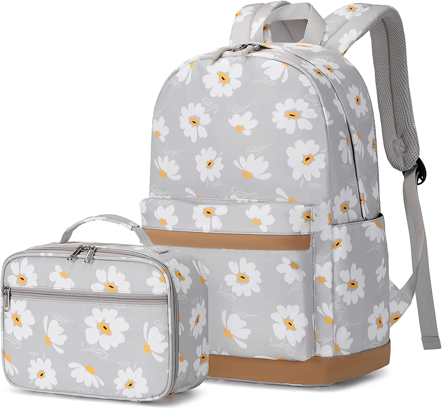 2Pcs Daisy Prints Sets for Girl Bookbag Primary Elementary Students ...