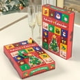 24 Grids Christmas Gift Boxes For Countdown Calendar And Party Favors ...