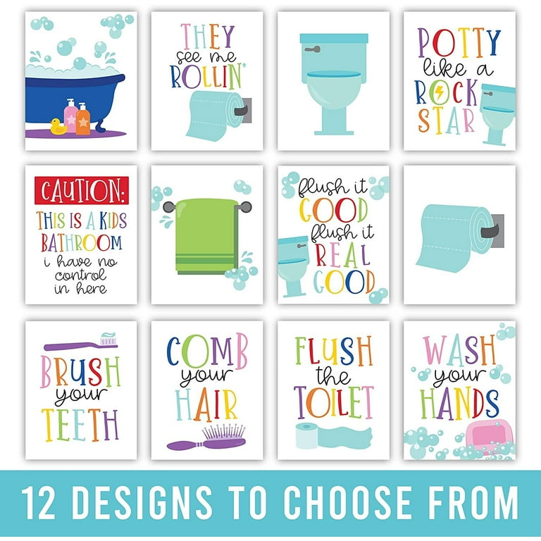 Funny Bathroom Signs For Kids