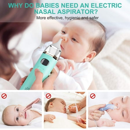 Baby Nasal Aspirator ,Electric Nose Suction for Baby Automatic Snot ...
