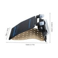 BESTYASH Stable Black Acrylic Guitar Cushion Foot Rest for Improved ...