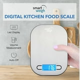 Smart Weigh Digital Food Scale Grams and Ounces - Sound Beep Feedback ...