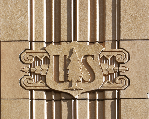 Print: Exterior Detail, Forest Service Building, Ogden, Utah, 2007 ...