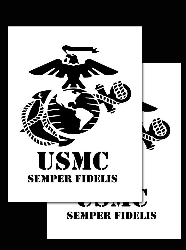 Usmc Stencil