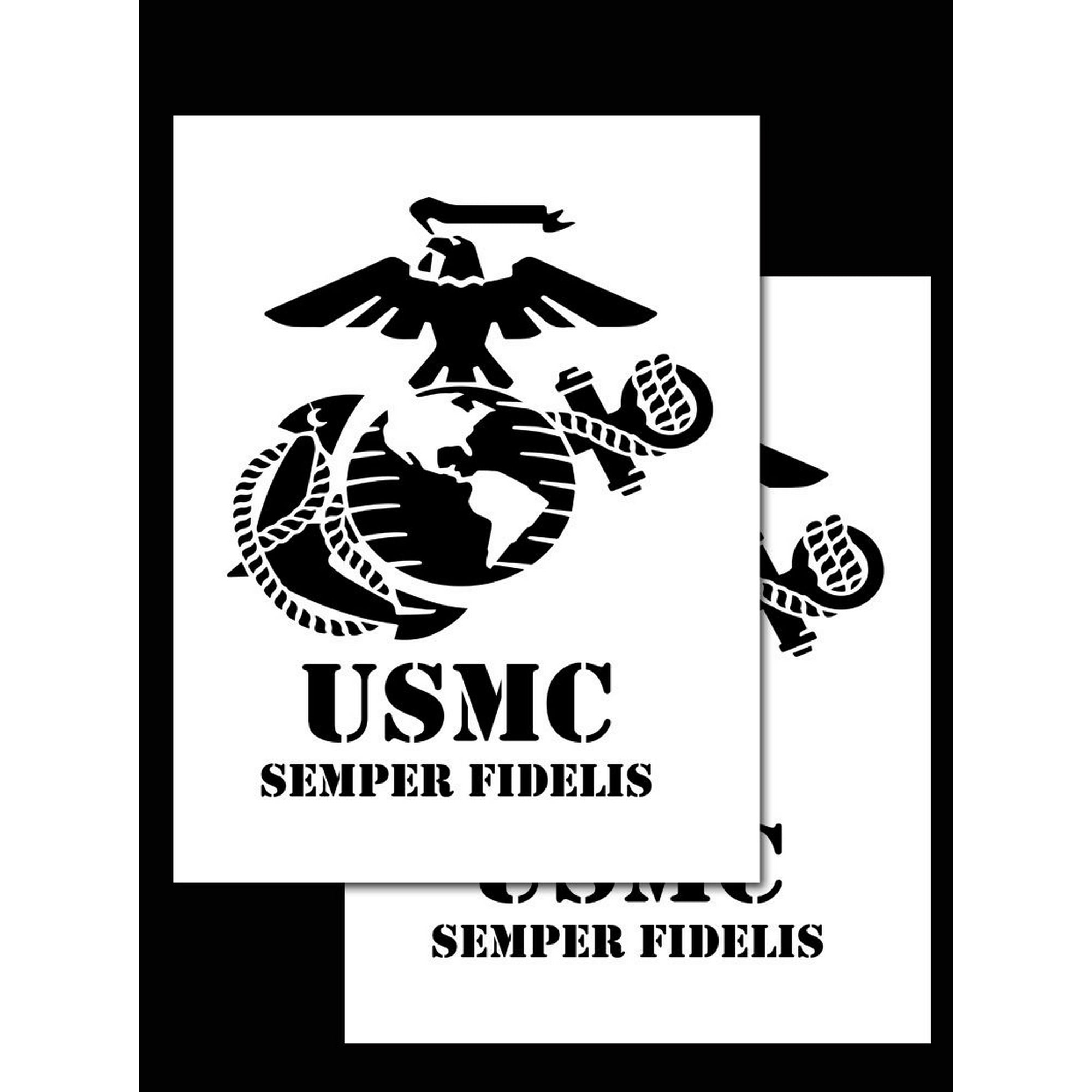 Semper Fi Logo Vector